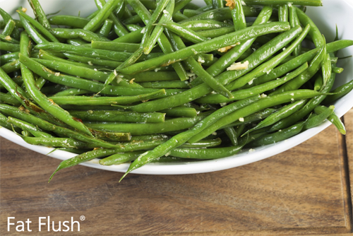 Green Beans with Garlic & Lemon | Fat Flush